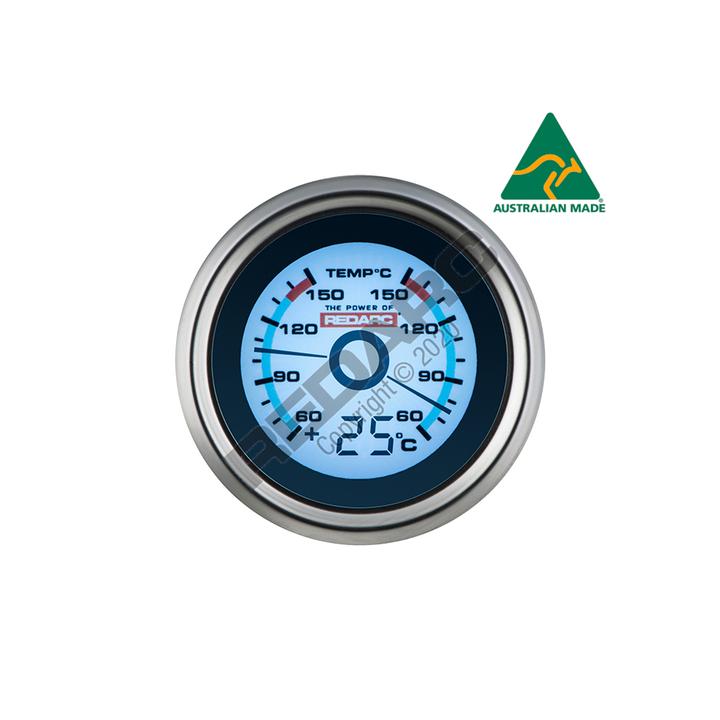 REDARC Dual Temperature 52mm Gauge W/Optional Temperature Display